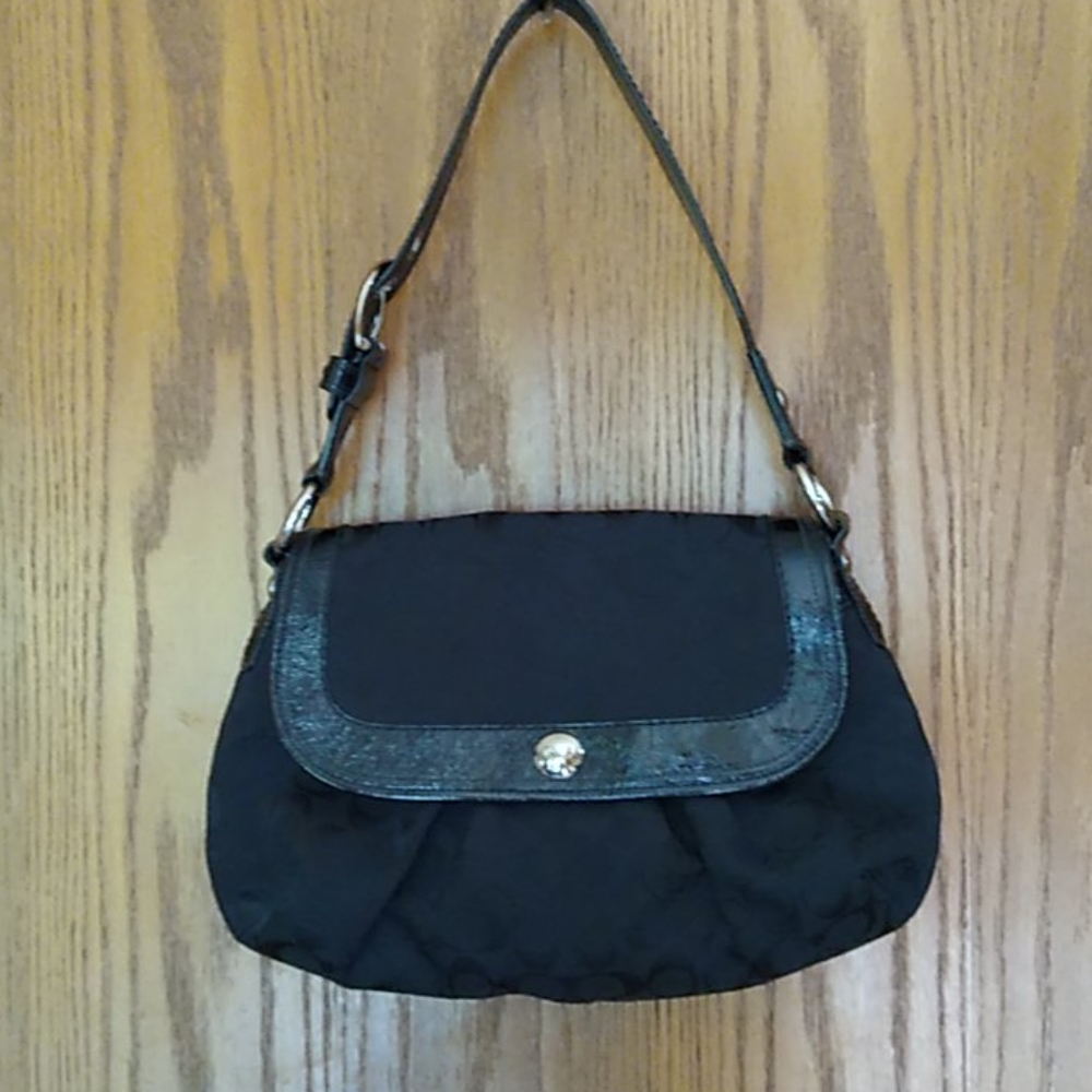 Coach Signature Cloth Purse - Gem